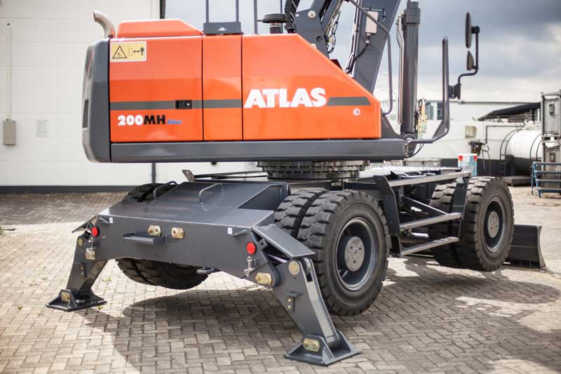 Atlas 200 MH excavator specs & dimensions (2019 - 2025) | Diggers ...