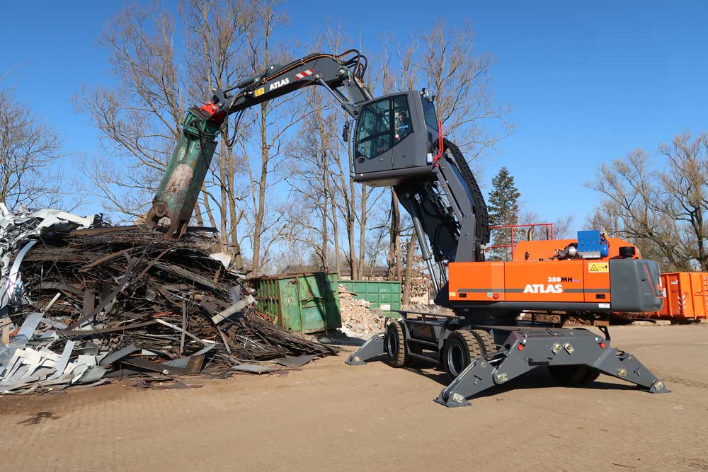 Atlas 350 MH excavator specs & dimensions (2019 - 2025) | Diggers ...