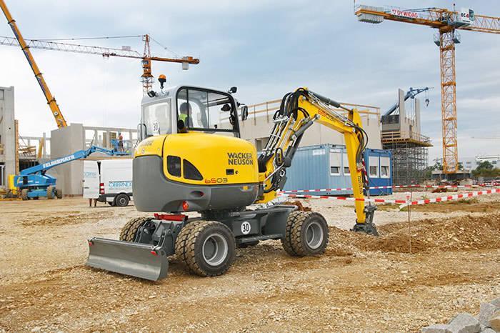 Wacker Neuson 6503 excavator specs & dimensions (2015 - 2016) | Diggers ...