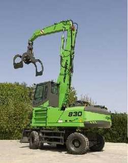 Sennebogen 830 M-HD excavator specs & dimensions (1996 - 2006 ...