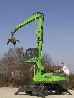Sennebogen 835 M excavator specs & dimensions (1996 - 2007) | Diggers ...