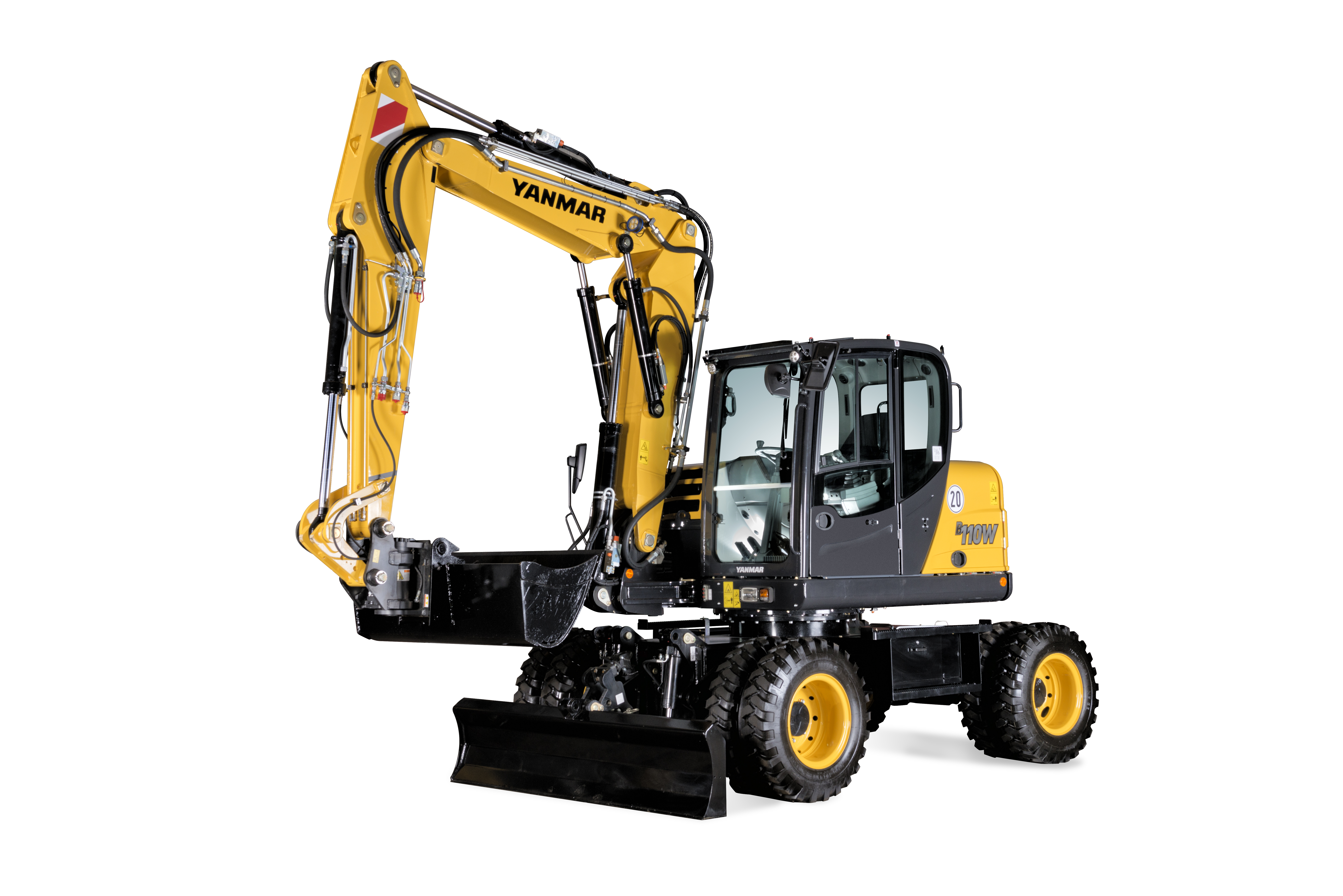 Yanmar B 110 PB excavator specs & dimensions (2016 - 2020) | Diggers ...