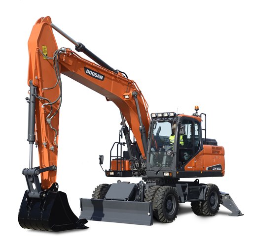 Doosan DX190W-5 excavator specs & dimensions (2016 - 2021) | Diggers ...