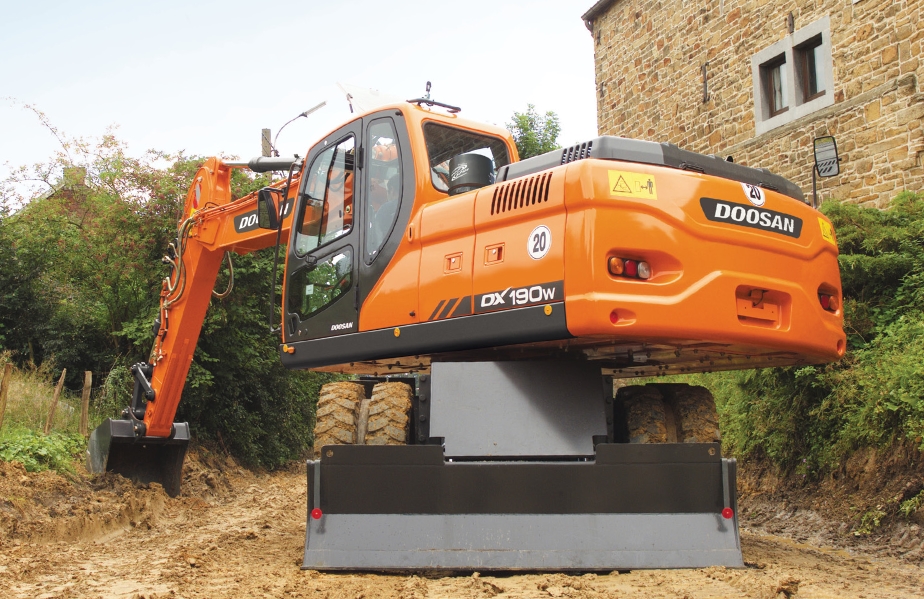 Doosan DX190W excavator specs & dimensions (2021 - 2023) | Diggers ...