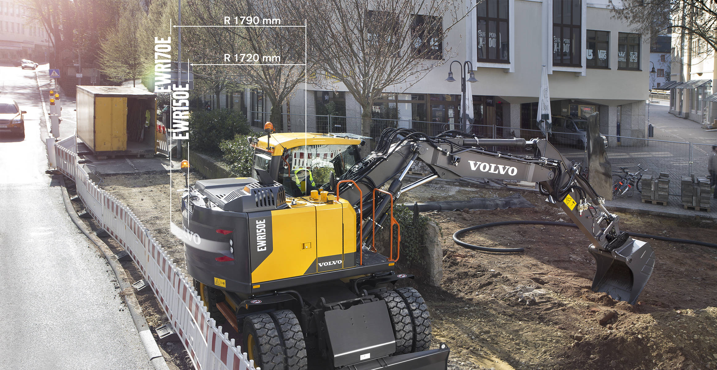 Volvo EWR170E excavator specs & dimensions (2019 - 2025) | Diggers ...