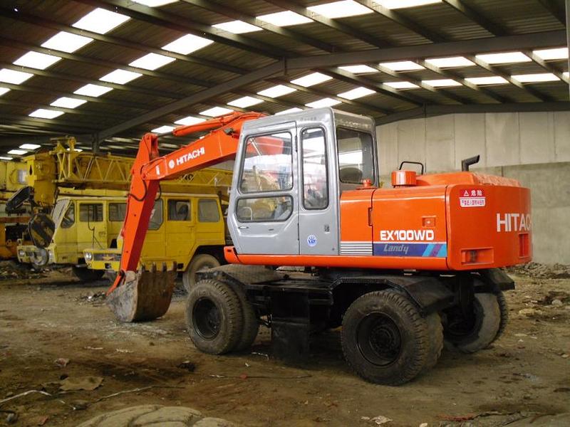 Hitachi EX100WD excavator specs & dimensions (1987 - 1993) | Diggers ...