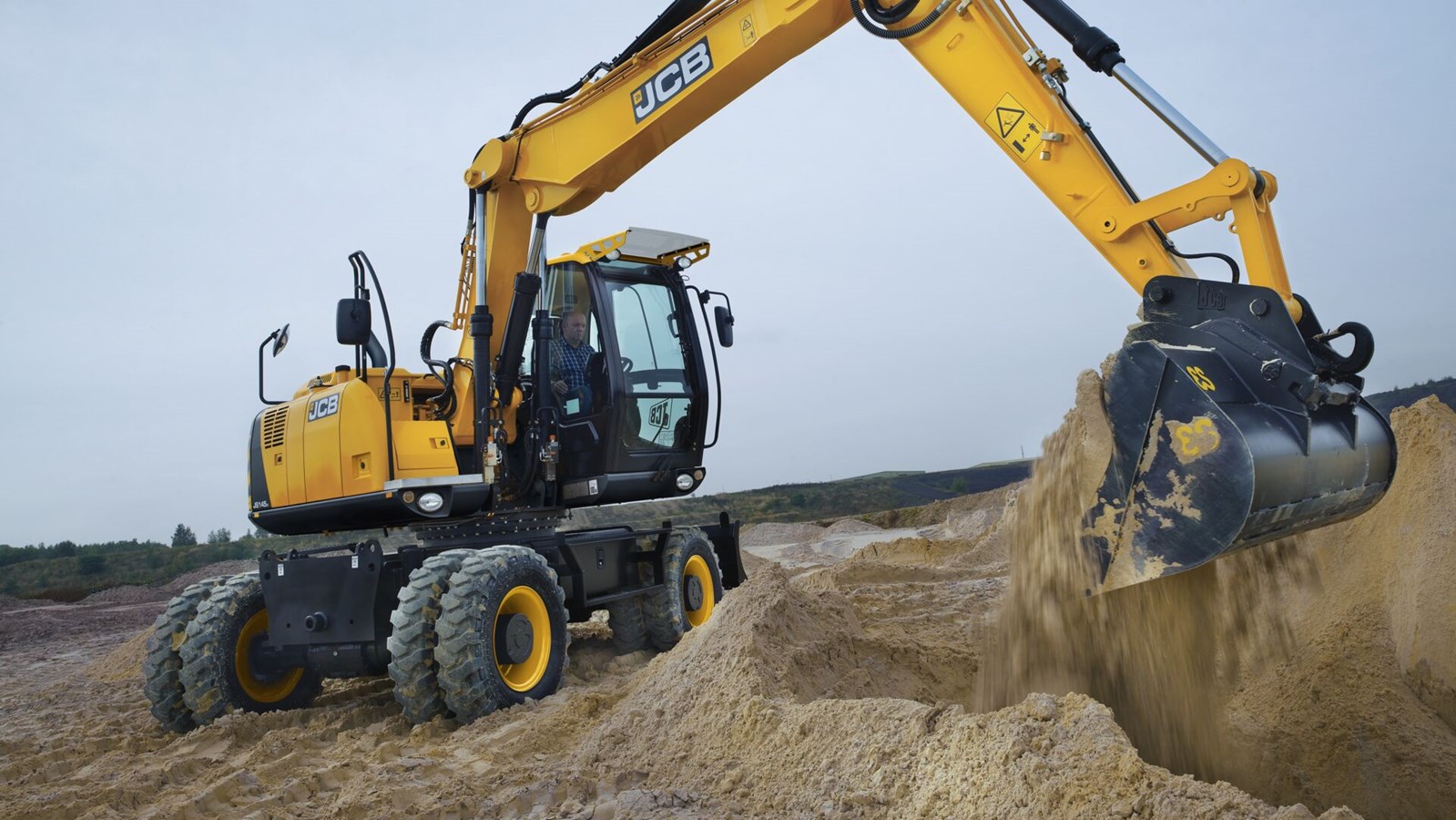 JCB JS145W excavator specs & dimensions (2021 - 2025) | Diggers ...