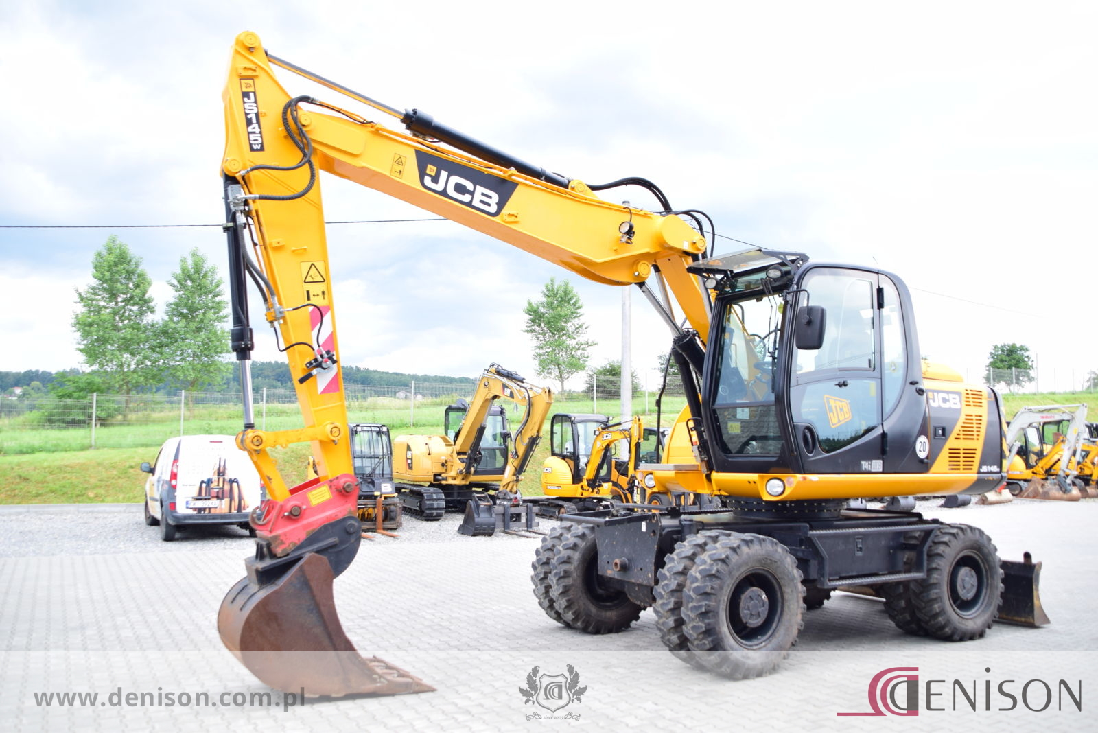 JCB JS145W TAB excavator specs & dimensions (2009 - 2014) | Diggers ...
