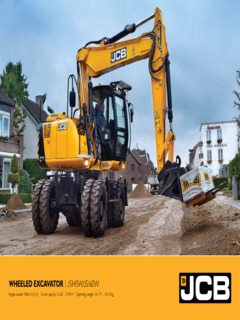 JCB JS160W TAB excavator specs & dimensions (2009 - 2014) | Diggers ...