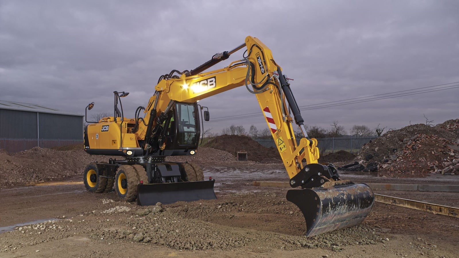 JCB JS175W excavator specs & dimensions (2021 - 2025) | Diggers ...