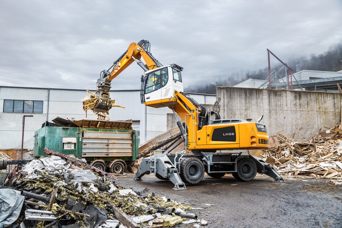 Liebherr LH 35 M Industry Litronic Specifications & Technical Data ...