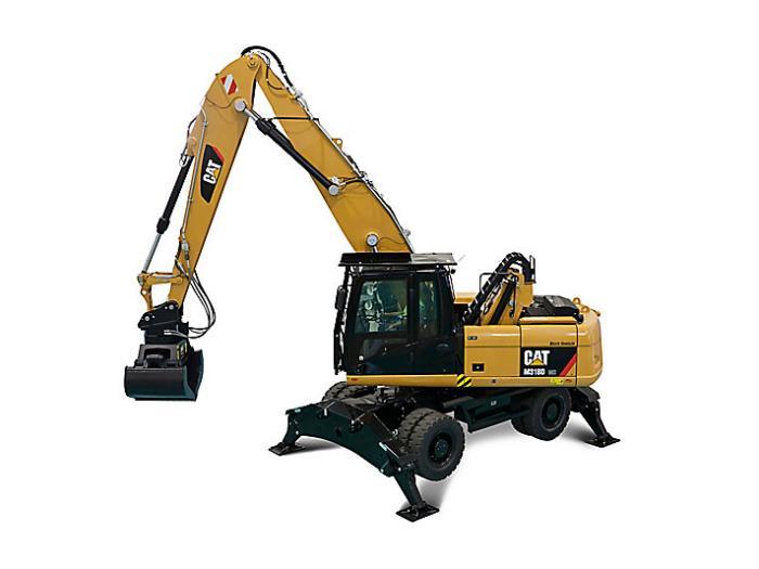 Caterpillar M318D MH excavator specs & dimensions (2007 - 2015 ...