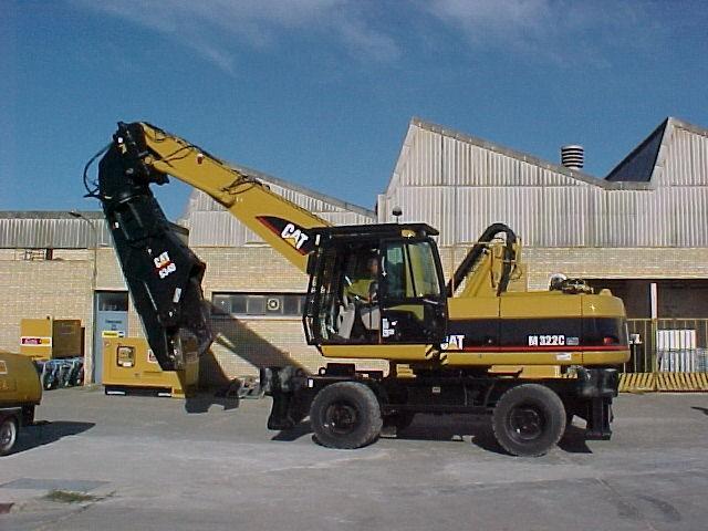 Caterpillar M 322 C HCR excavator specs (2003 - 2007) | Diggers ...