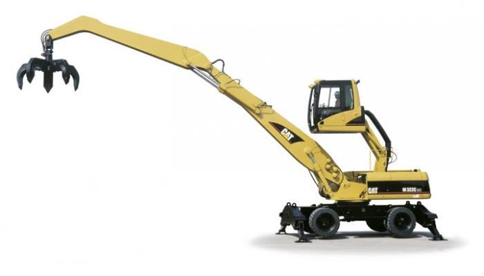 Caterpillar M 322 C MH excavator specs & dimensions (2003 - 2007) | Diggers | LECTURA specs ...
