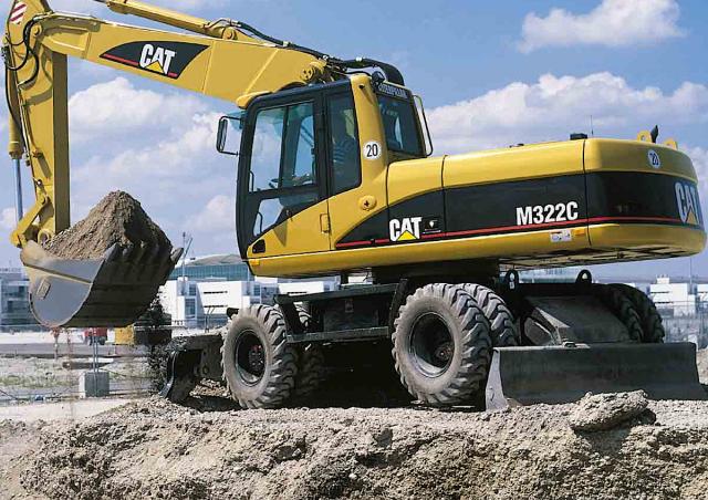 Caterpillar M 322 C Mono excavator specs (2003 - 2006) | Diggers ...