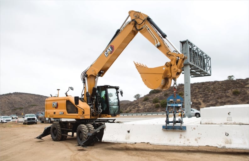 Caterpillar M322 excavator specs & dimensions (2021 - 2025) | Diggers ...