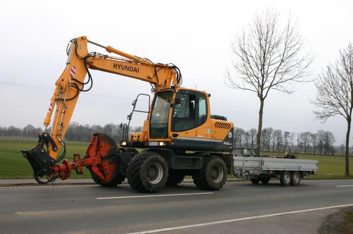 Hyundai R 140 W 9 excavator specs & dimensions (2010 - 2013) | Diggers ...