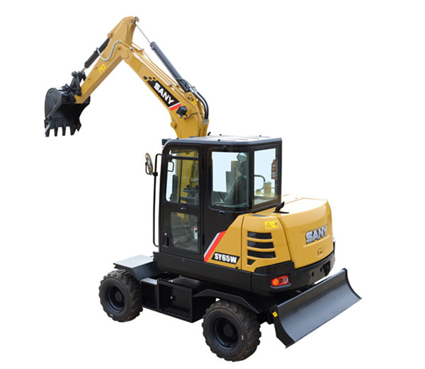 Sany SY65W excavator specs & dimensions (2018 - 2020) | Diggers ...