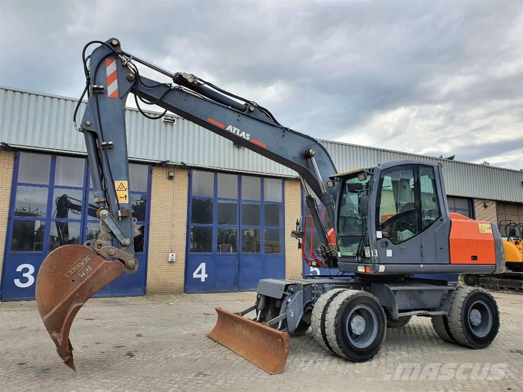 Atlas TW 150 excavator specs & dimensions (2008 - 2010) | Diggers ...