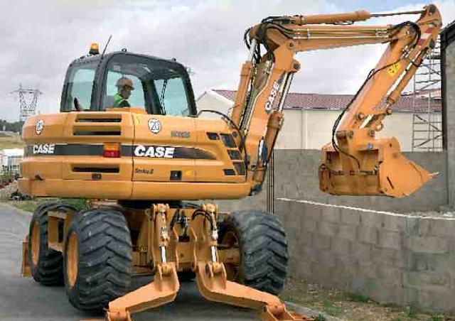 Case WX 125 S-3 excavator specs & dimensions (2008 - 2014) | Diggers ...