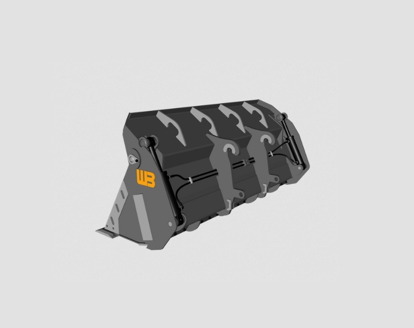 Werk-Brau QB821L Wheel Loader Bucket Specs (2021 - 2025) | LECTURA Specs