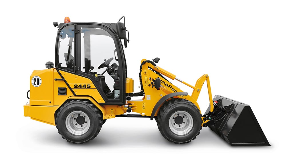 Schäffer 2445 Wheel Loader Specs & Dimensions (2016 - 2019) | LECTURA Specs