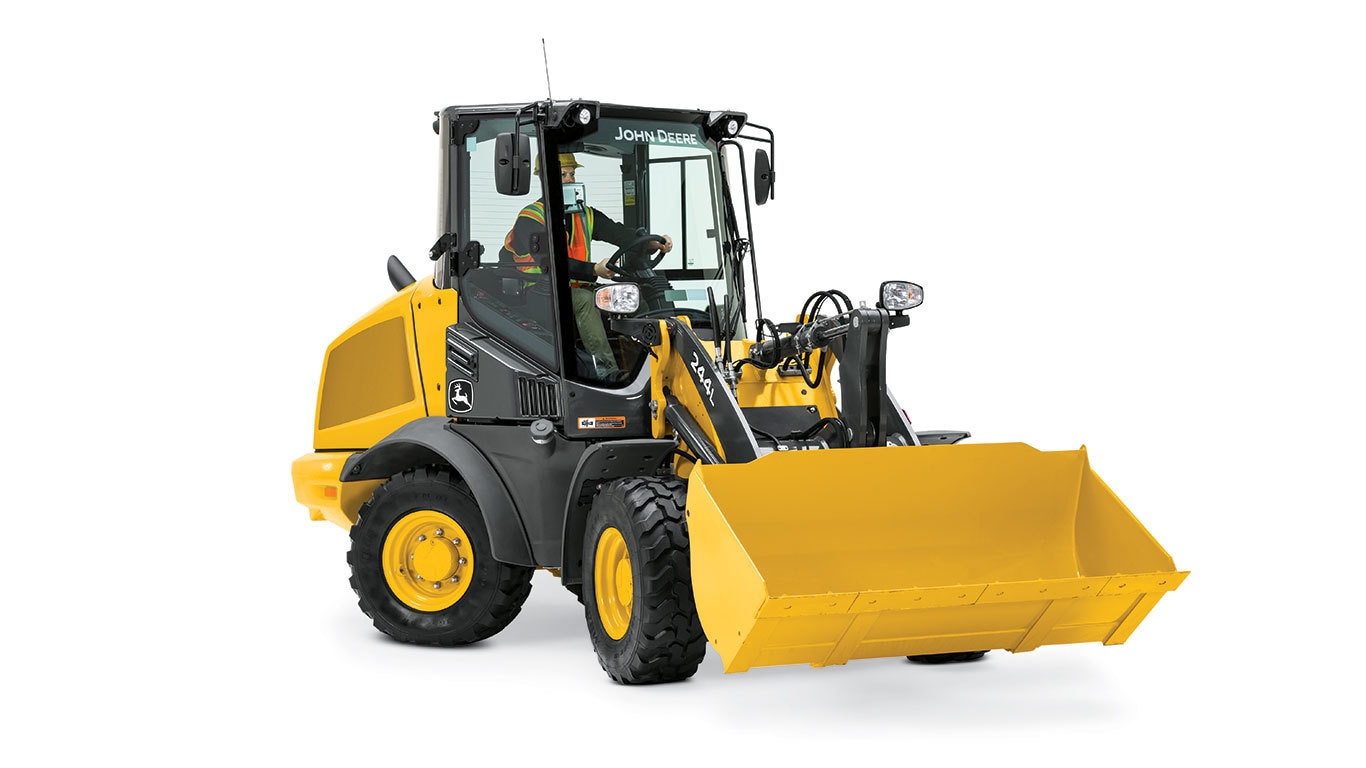 John Deere Construction 244L Wheel Loader Specs & Dimensions (2019 ...