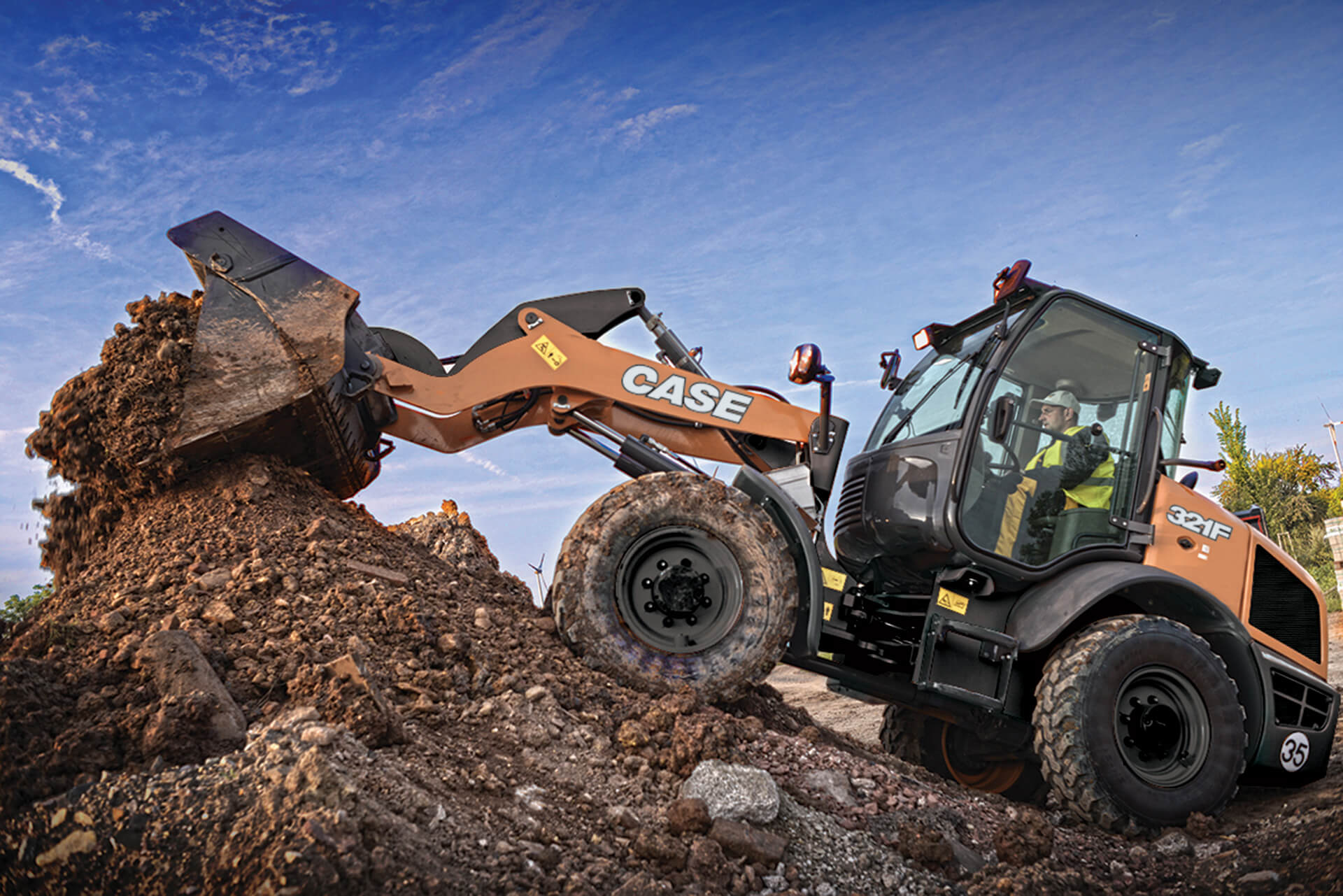 Case 321 F Wheel Loader Specs & Dimensions (2021 - 2025) | LECTURA Specs