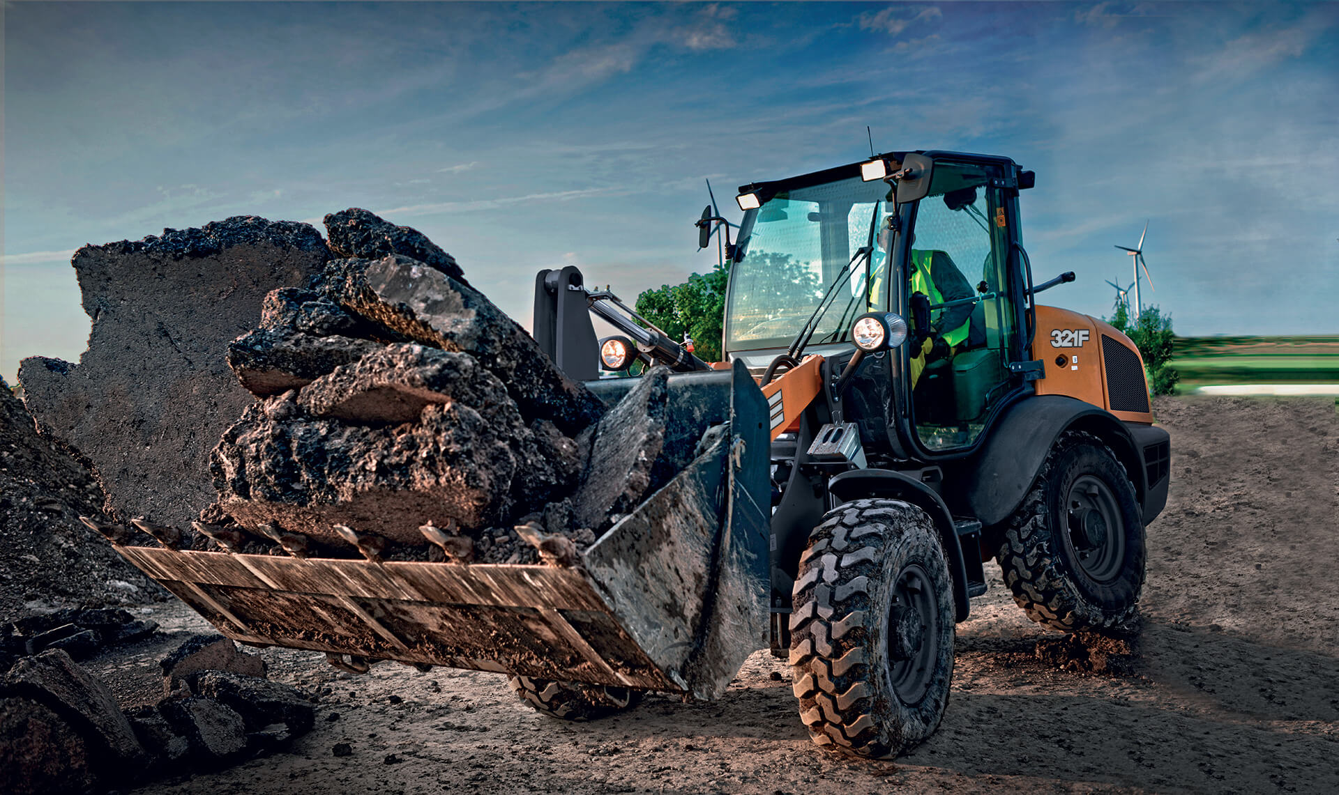 Case 321 F Wheel Loader Specs & Dimensions (2021 - 2025) | LECTURA Specs