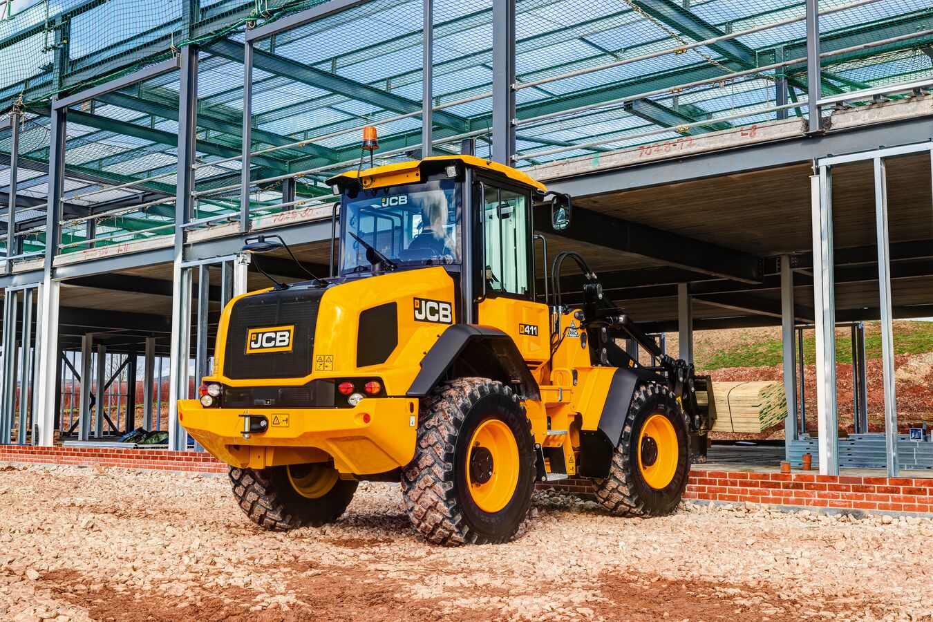 JCB 411 HT Wheel Loader Specs & Dimensions (2016 - 2021) | LECTURA Specs