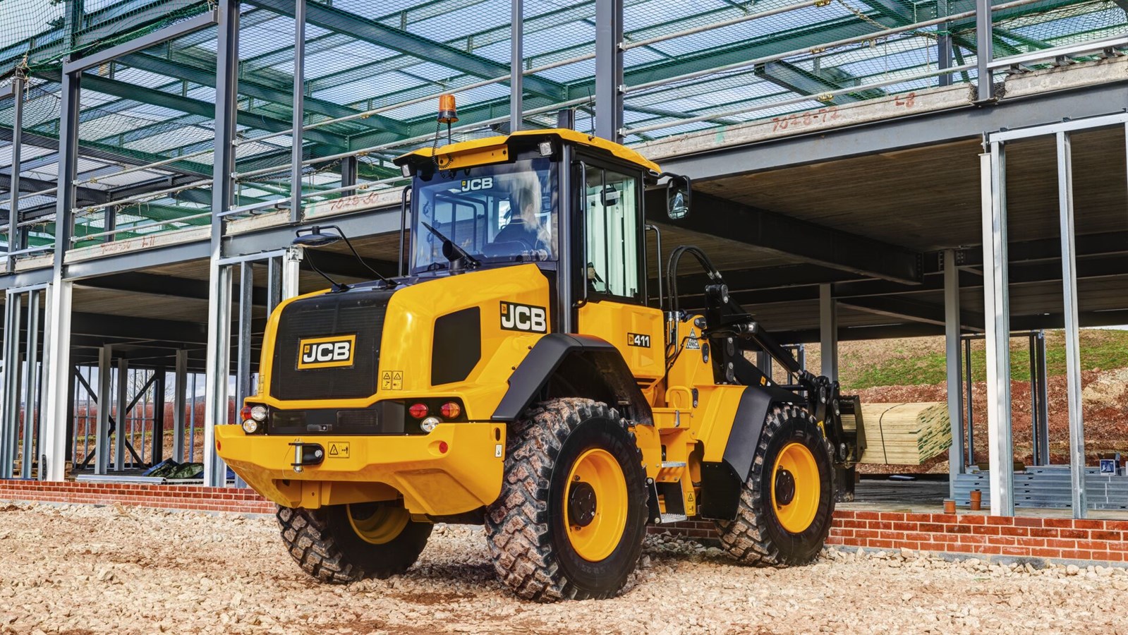 JCB 411 HT Wheel Loader Specs & Dimensions (2021 - 2025) | LECTURA Specs