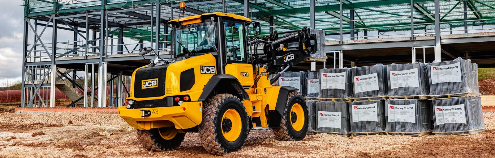 JCB 411 HT Wheel Loader Specs & Dimensions (2021 - 2025) | LECTURA Specs