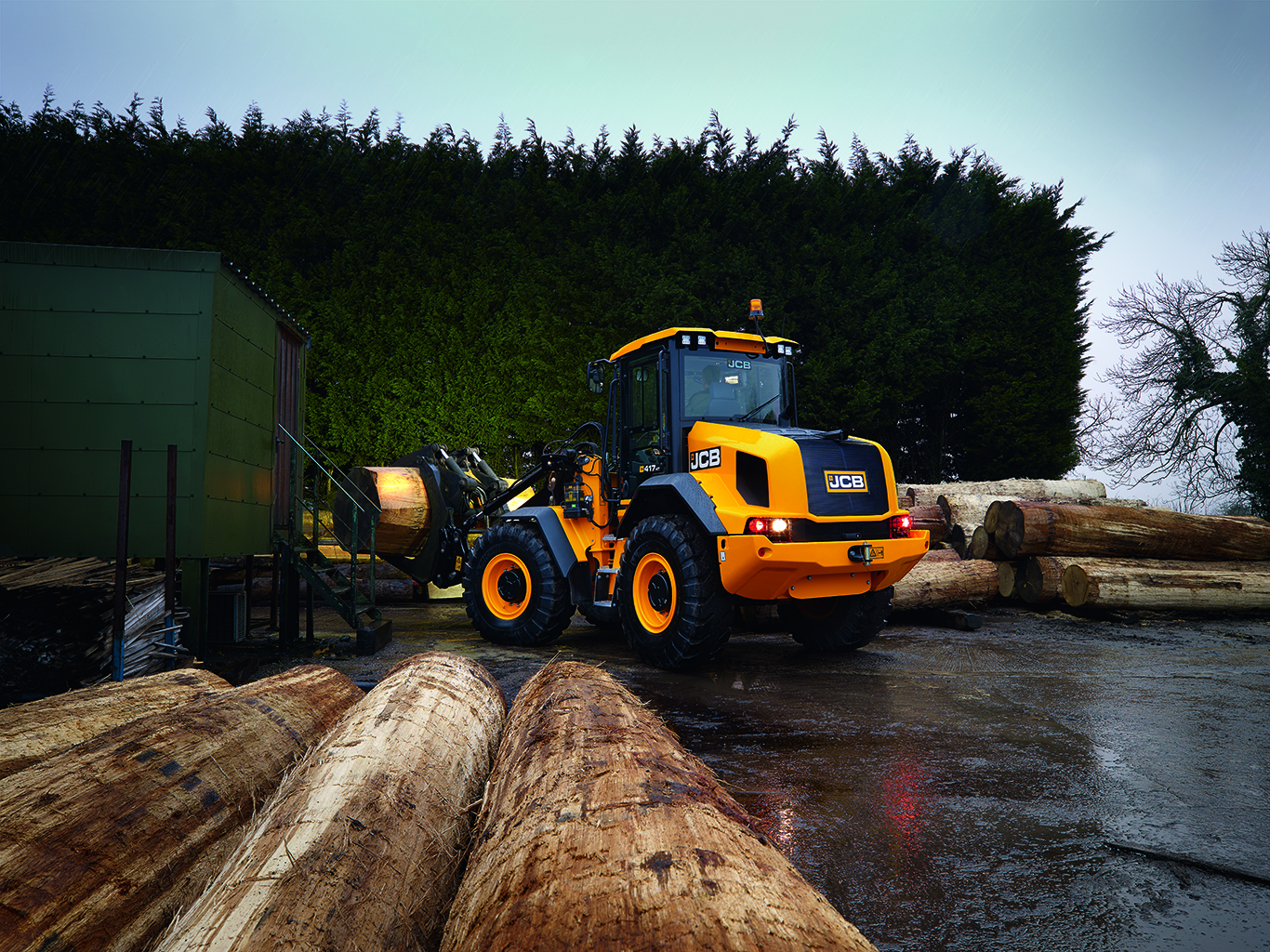 JCB 417 HT Wheel Loader Specs & Dimensions (2013 - 2016) | LECTURA Specs