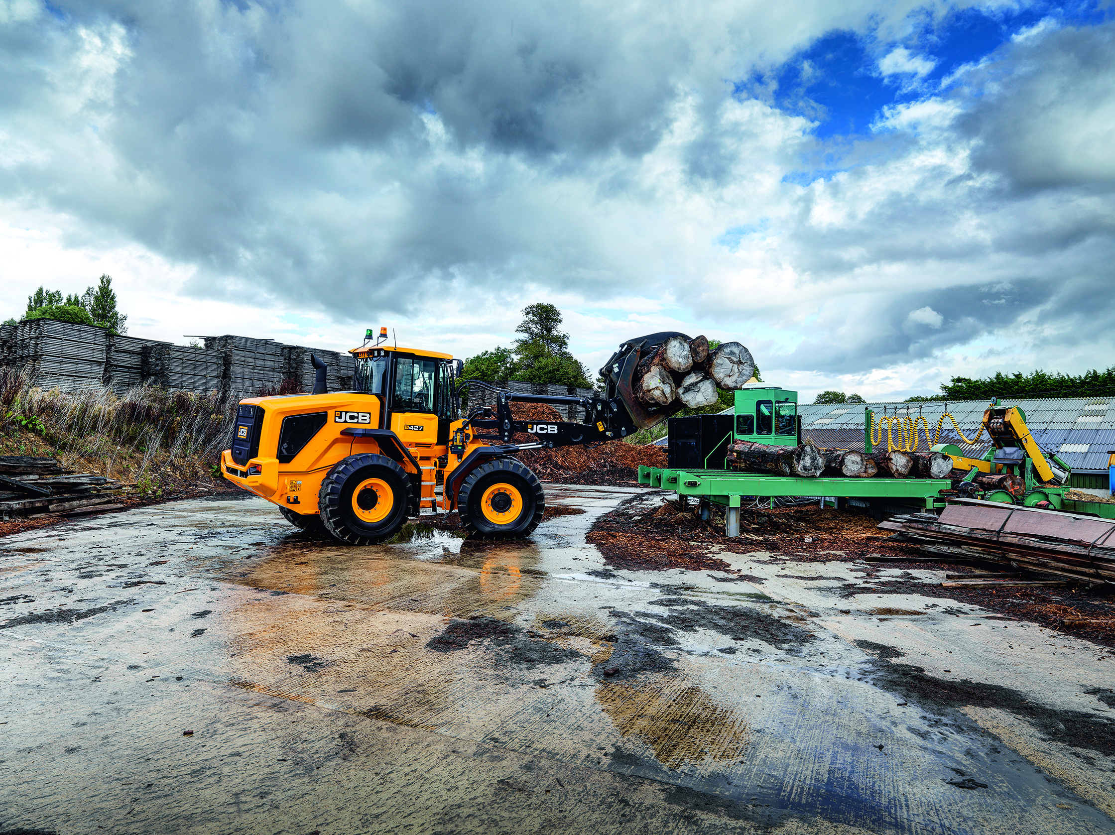 JCB 427 HT Wheel Loader Specs & Dimensions (2013 - 2017) | LECTURA Specs