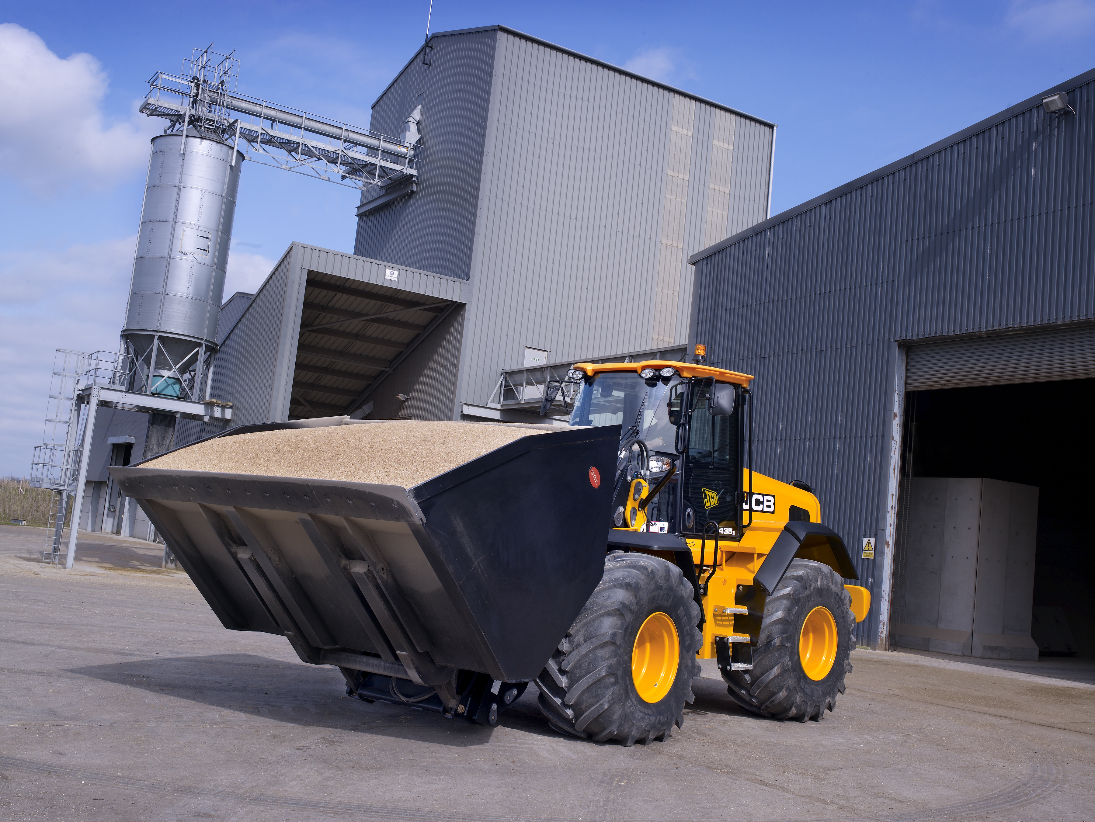 JCB 435S Wheel Loader Specs & Dimensions (2016 - 2020) | LECTURA Specs