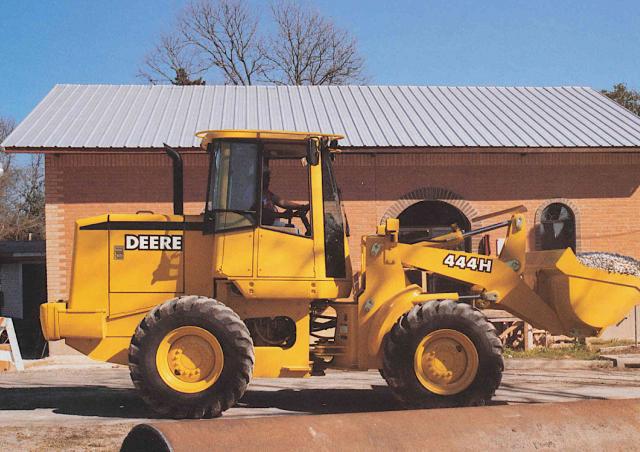 John Deere Construction 444 H Wheel Loader Specs & Dimensions (2000 ...