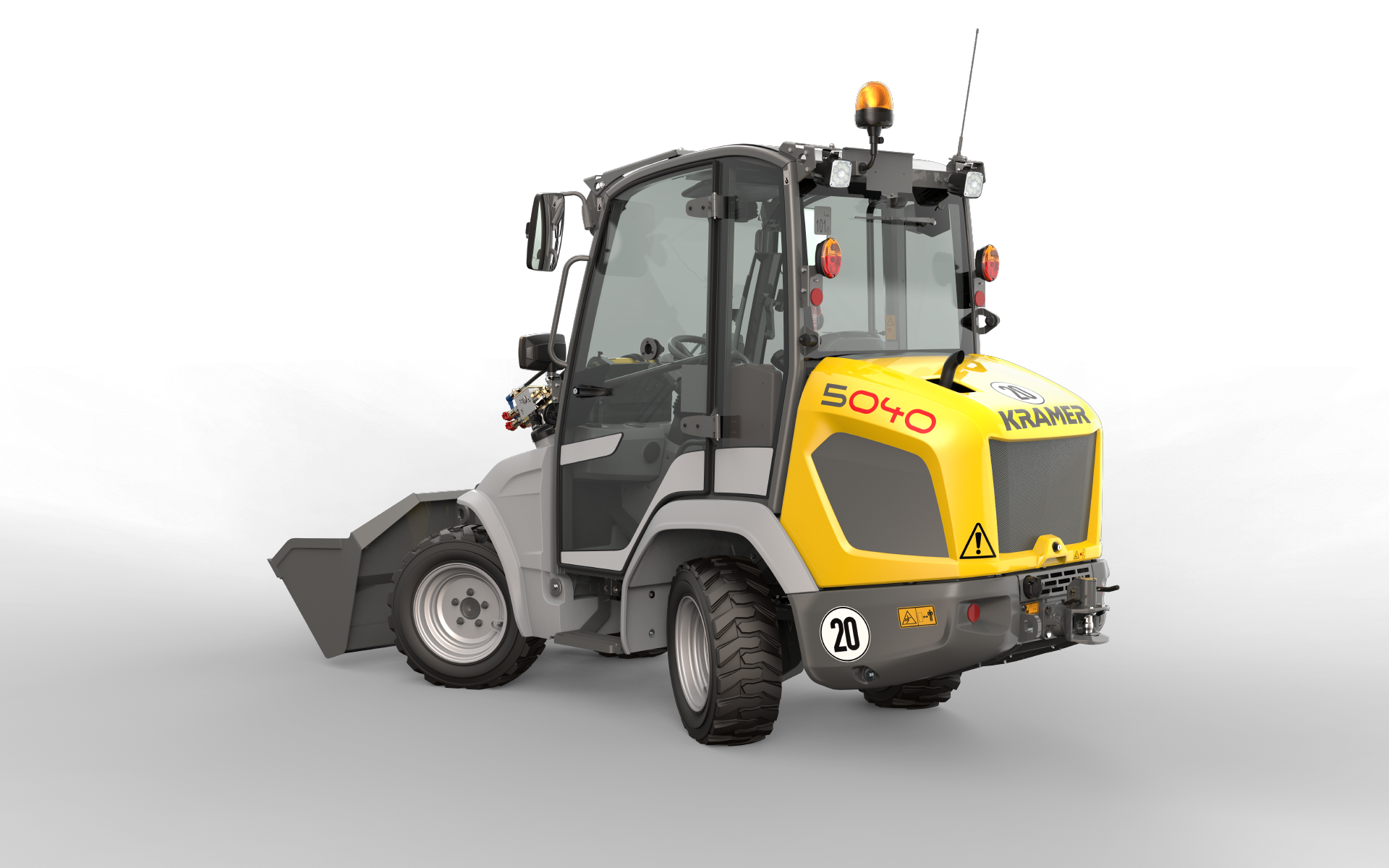 Kramer 5040 Wheel Loader Specs & Dimensions (2020 - 2025) | LECTURA Specs
