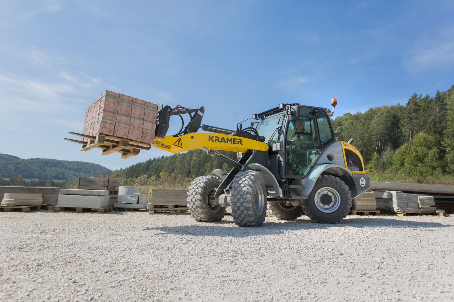 Kramer 5075 Wheel Loader Specs & Dimensions (2019 - 2025) | LECTURA Specs