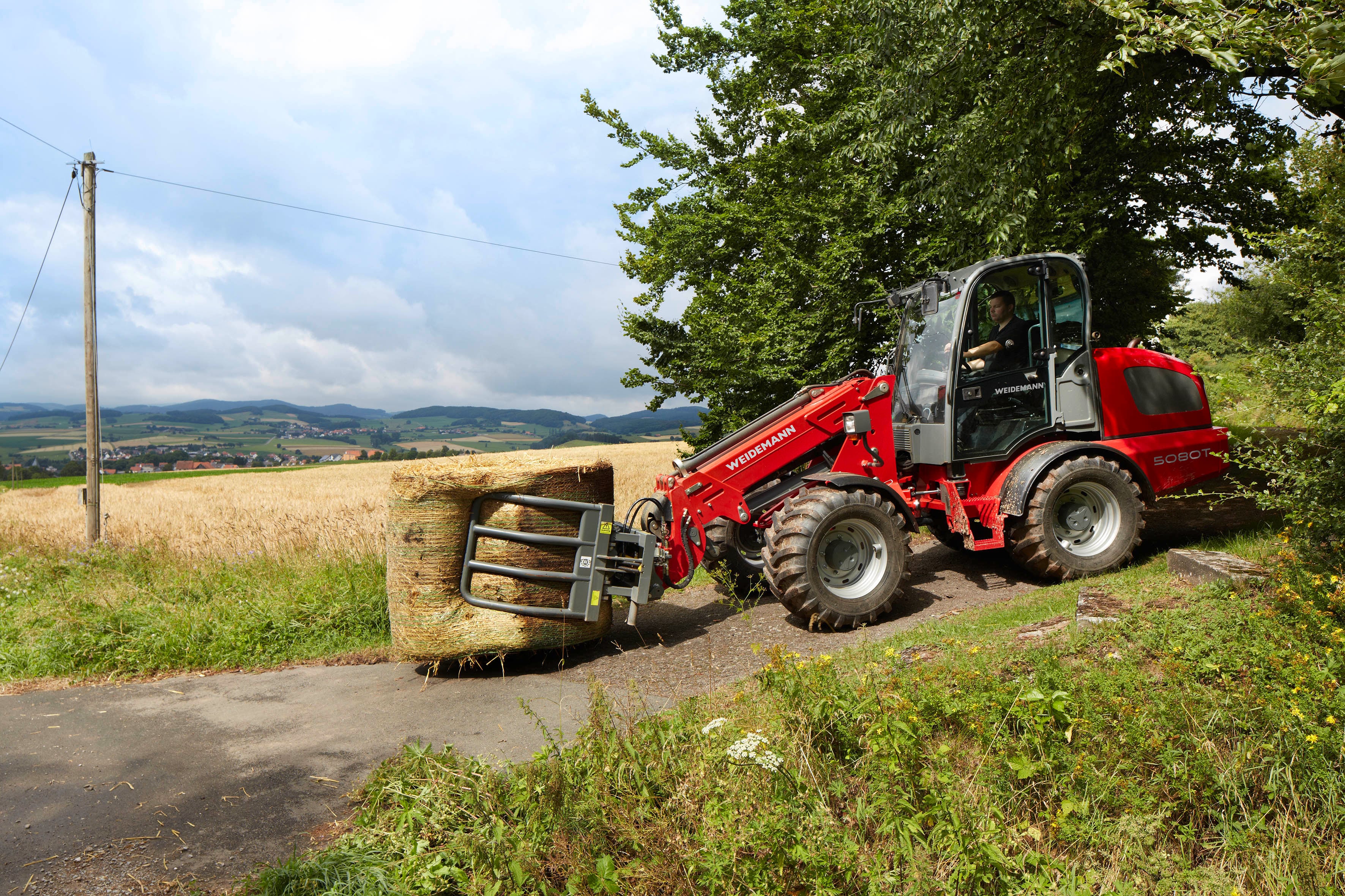 Weidemann 5080T Wheel Loader Specs & Dimensions (2014 - 2018) | LECTURA ...