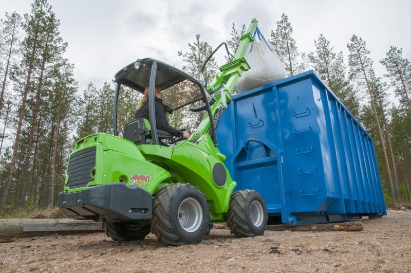 Avant Tecno Avant 528 Wheel Loader Specs & Dimensions (2008 - 2025 ...