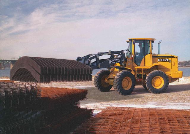 John Deere Construction 54 H TC Wheel Loader Specs & Dimensions (1998 ...