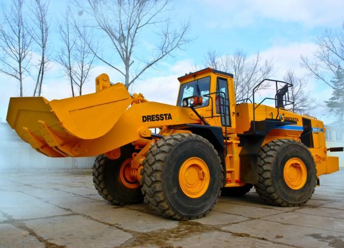Dressta 555 C Extra Wheel Loader Specs & Dimensions (2007 - 2015 ...