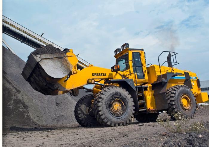 Dressta 555 C Extra Wheel Loader Specs & Dimensions (2007 - 2015 ...
