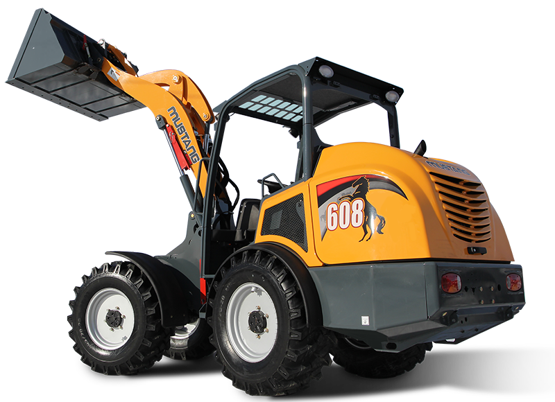 Mustang 608 Wheel Loader Specs & Dimensions (2018 - 2025) | LECTURA Specs