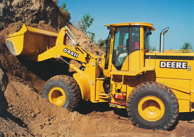 John Deere Construction 644 H Wheel Loader Specs & Dimensions (1988 ...