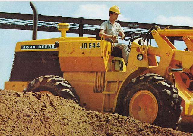John Deere Construction 644 Wheel Loader Specs & Dimensions (1970 ...