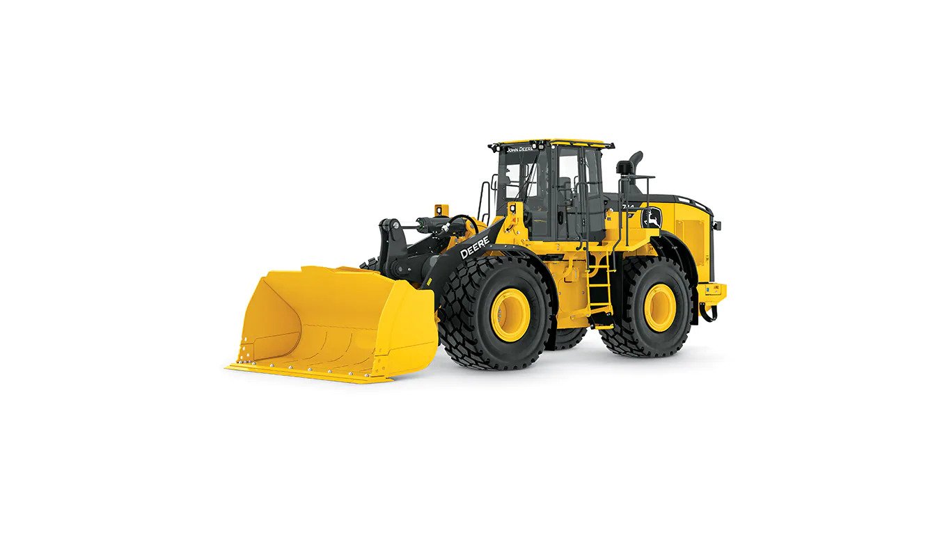 John Deere Construction 744 P Wheel Loader Specs & Dimensions (2022 ...