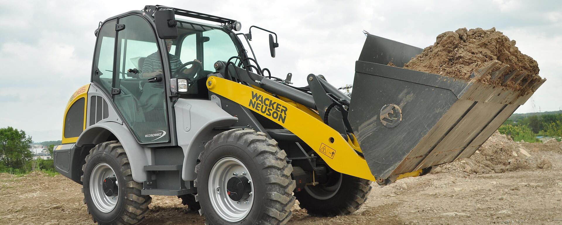 Wacker Neuson 8085 Wheel Loader Specs & Dimensions (2023 - 2025 ...