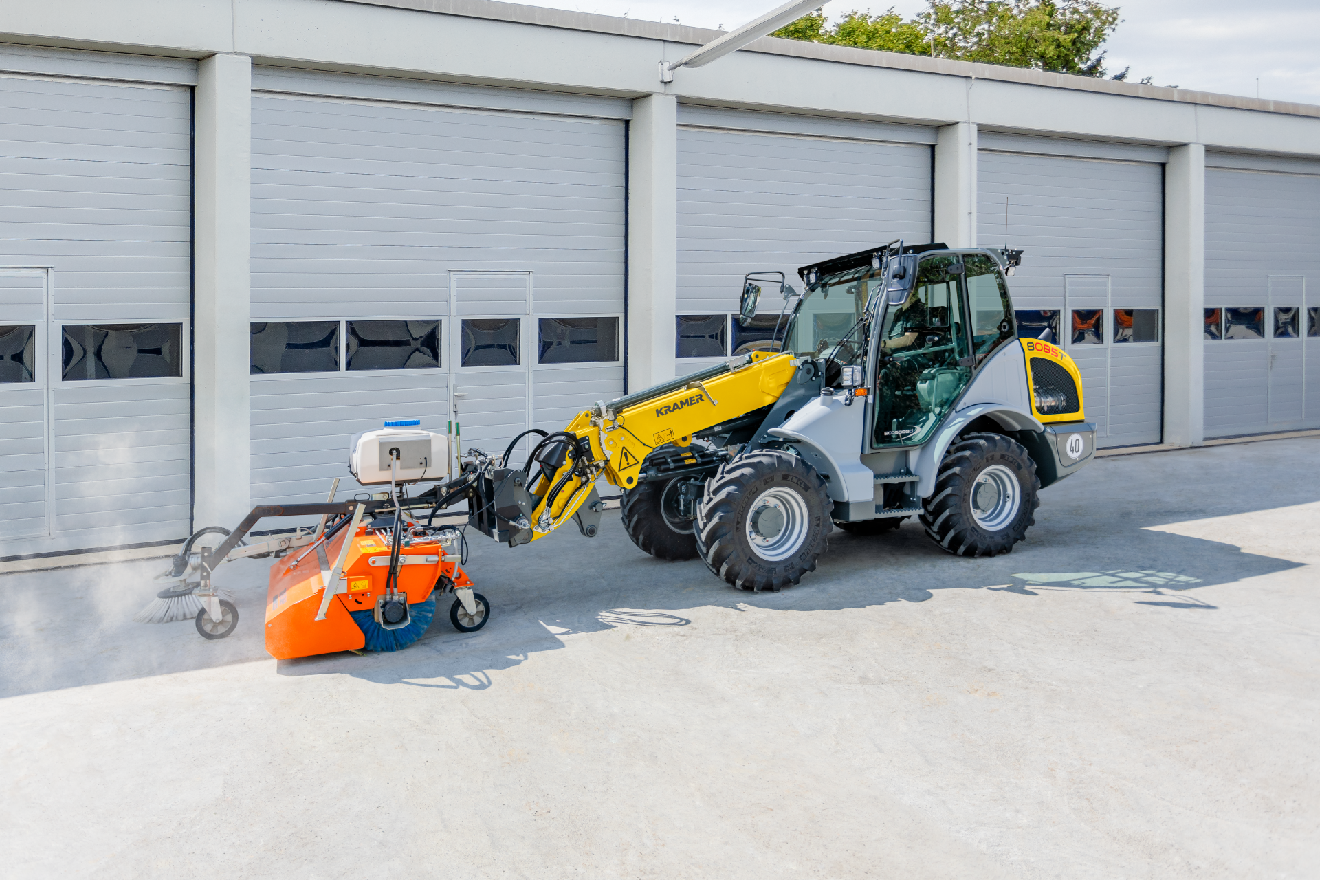 Kramer 8085T Wheel Loader Specs & Dimensions (2024 - 2025) | LECTURA Specs