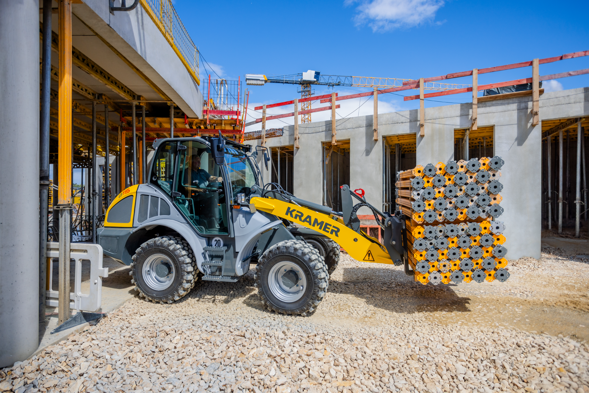 Kramer 8115 Wheel Loader Specs & Dimensions (2024 - 2026) | LECTURA Specs